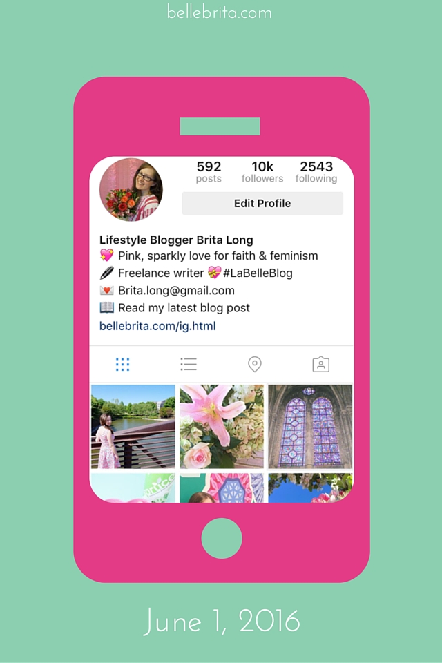 How to Gain 9,000 Instagram Followers in 6 Months - Belle Brita